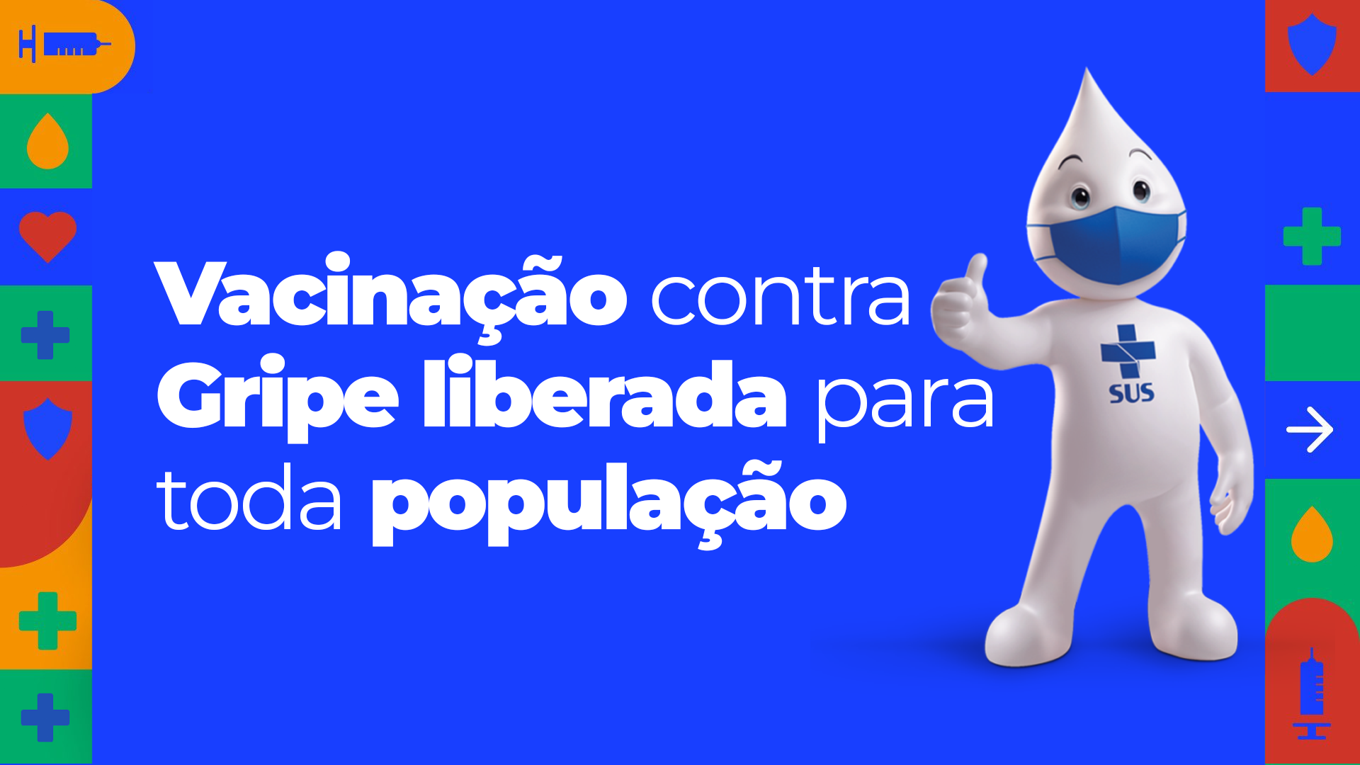 Vacinação contra a gripe é ampliada para todas as idades a partir desta ...